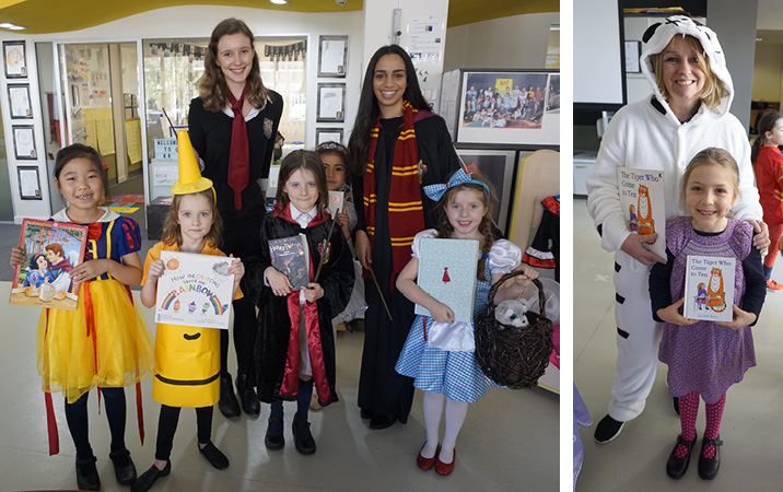 Book Week at Wenona was a real page turner, with Woodstock using the ...