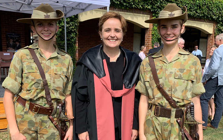Cadets Ceremonial Parade and Dinner - Wenona School