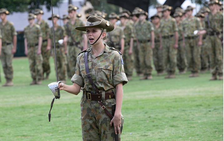 Cadets Ceremonial Parade and Dinner - Wenona School