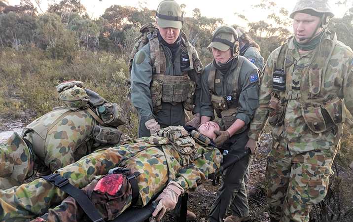 Wenona Cadets at Bivouac - Wenona School
