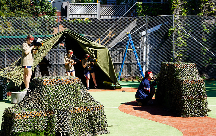 Cadets embrace ‘rain’ - Wenona School