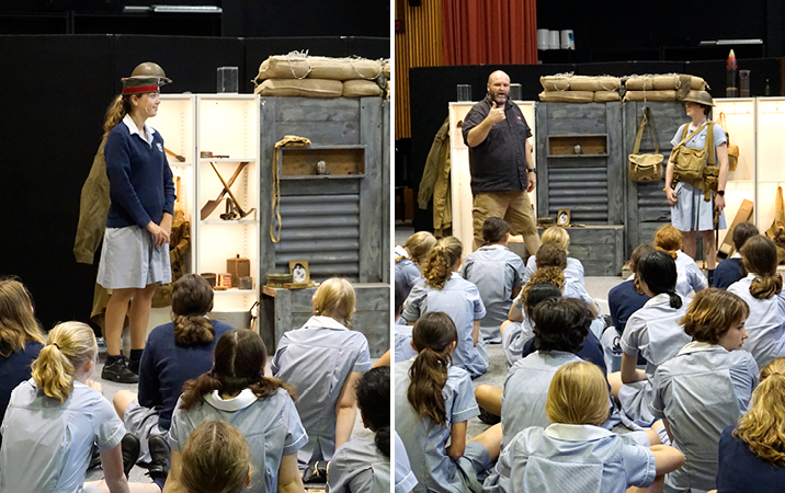 Year 9 ‘entrenched’ in WW1 - Wenona School