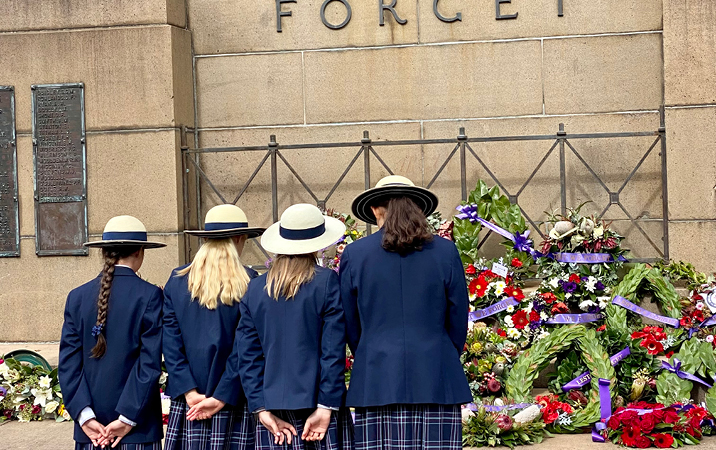 Honouring ANZAC - Wenona School